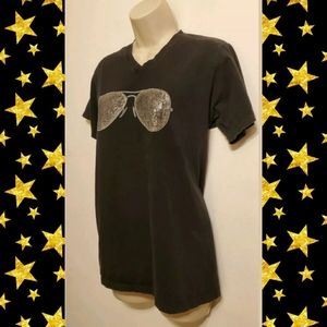 Ray-Ban | Tops | Vintage Rayban Aviator Sunglasses Black Shirt Lg ...